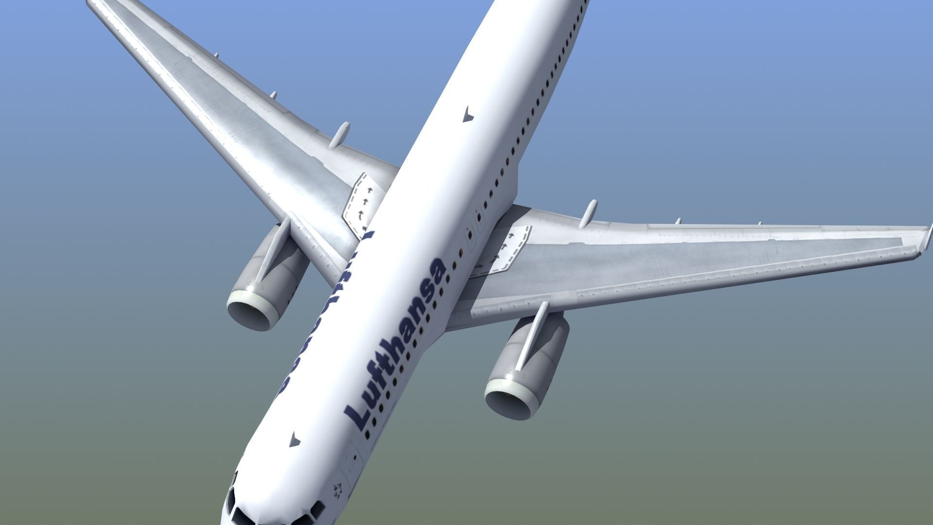 Airbus A320 Jet 3D model | CGTrader