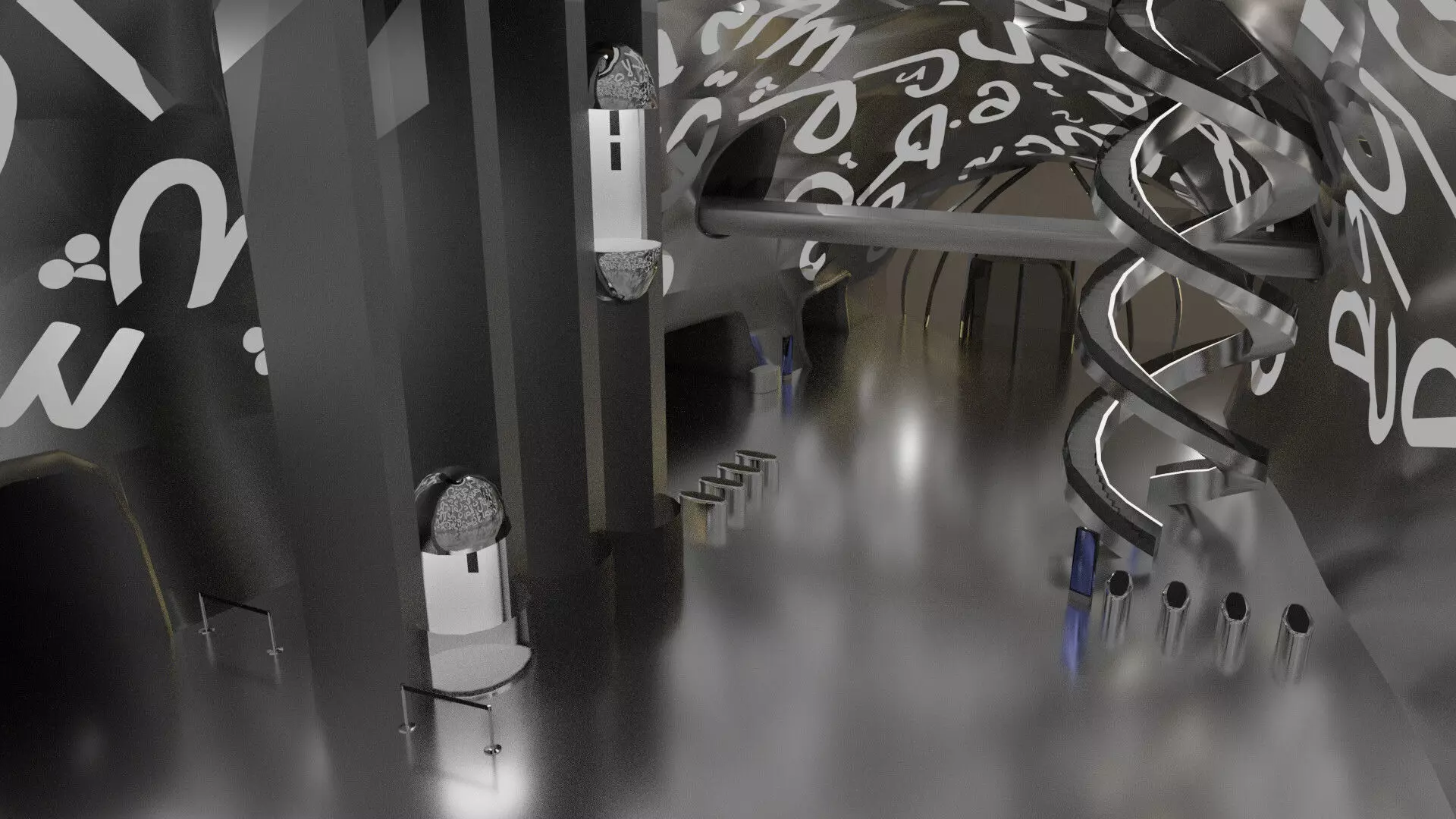 FUTURE MUSEUM 3D model | CGTrader