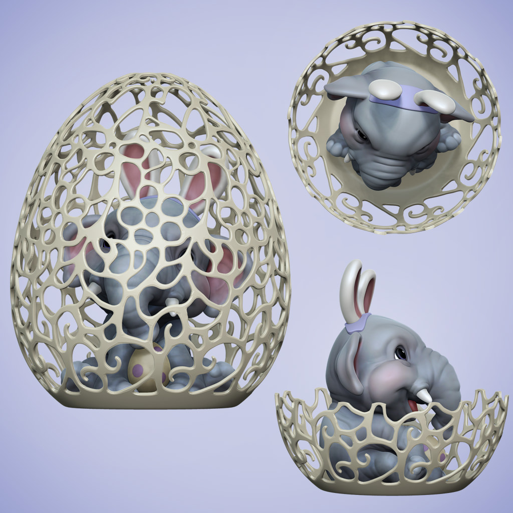 Easter 3D Printing Challenge: We found some eggs! - Blog | CGTrader