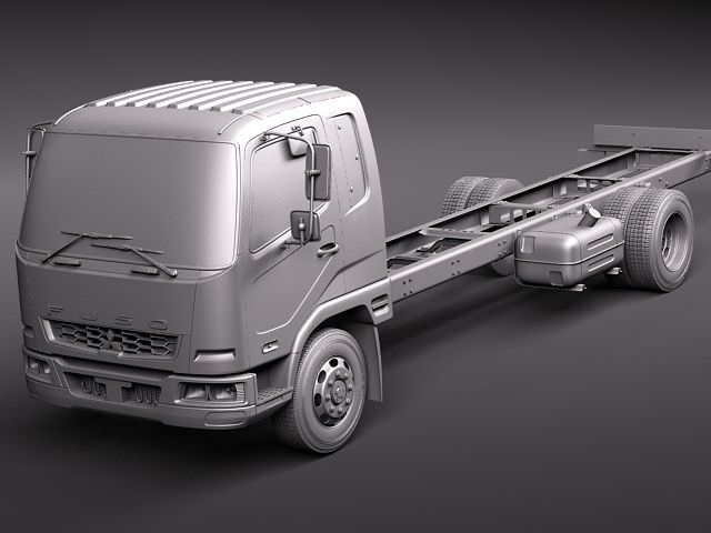 Mitsubishi FUSO fk13 3D model | CGTrader