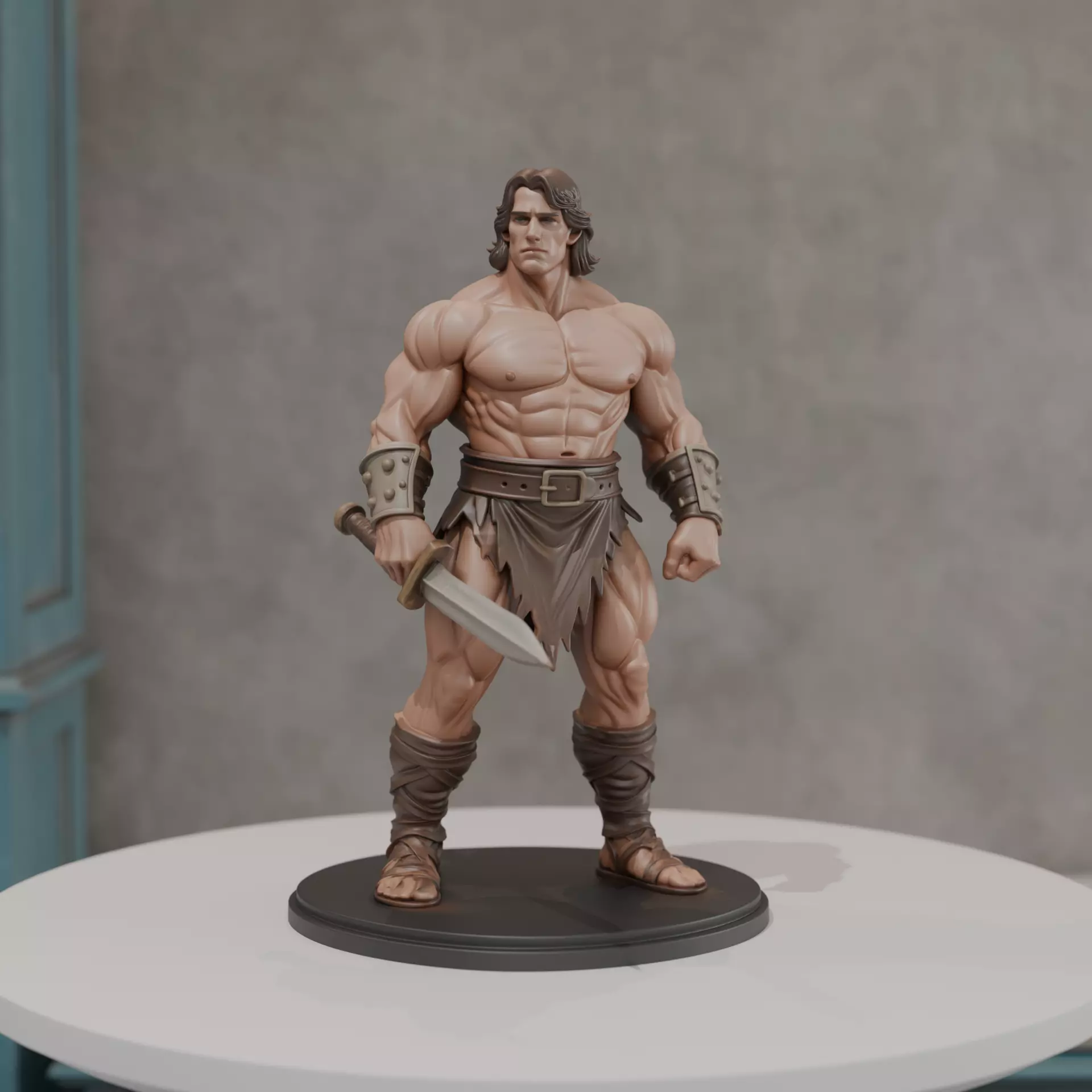 Conan 3D model 3D printable | CGTrader