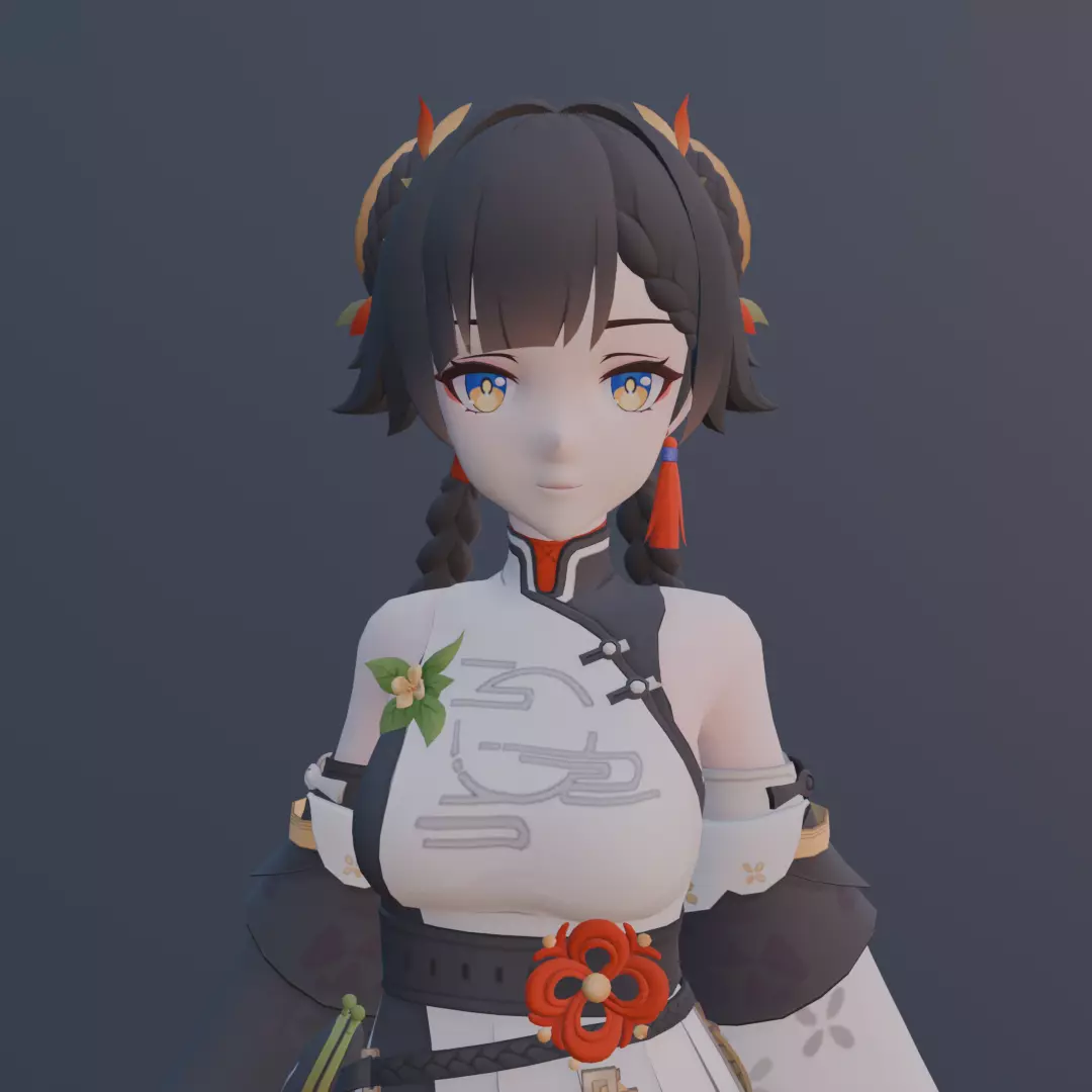 Yori the flash of rediance 3D model animated rigged | CGTrader