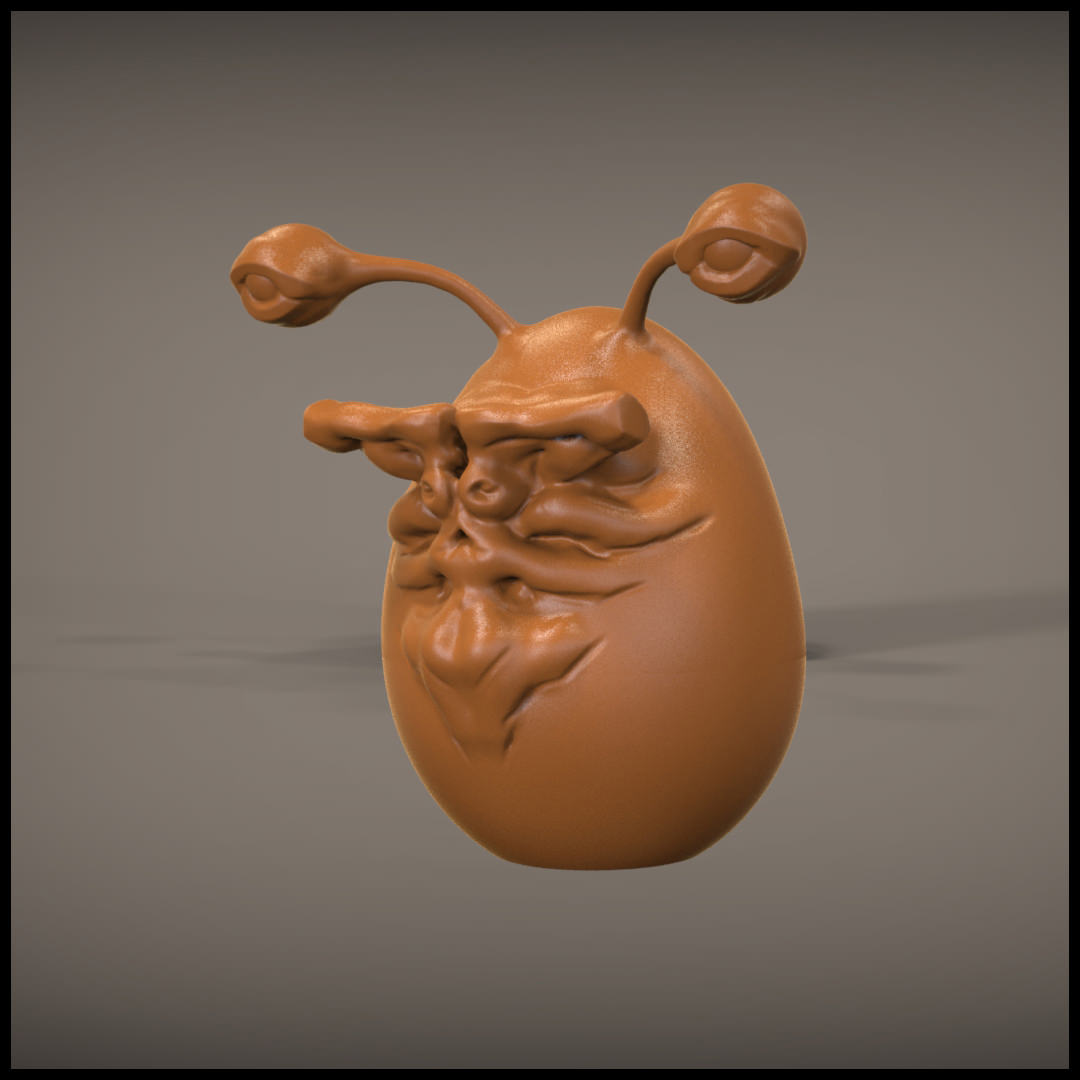 Alien Egg 3D Model 3D printable .stl - CGTrader.com