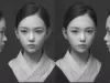 Japan female head girl avatar sculpture detail character 02139 3D model ...