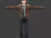 3D model PSX Style Lowpoly Game-Ready Character VR / AR / low-poly ...