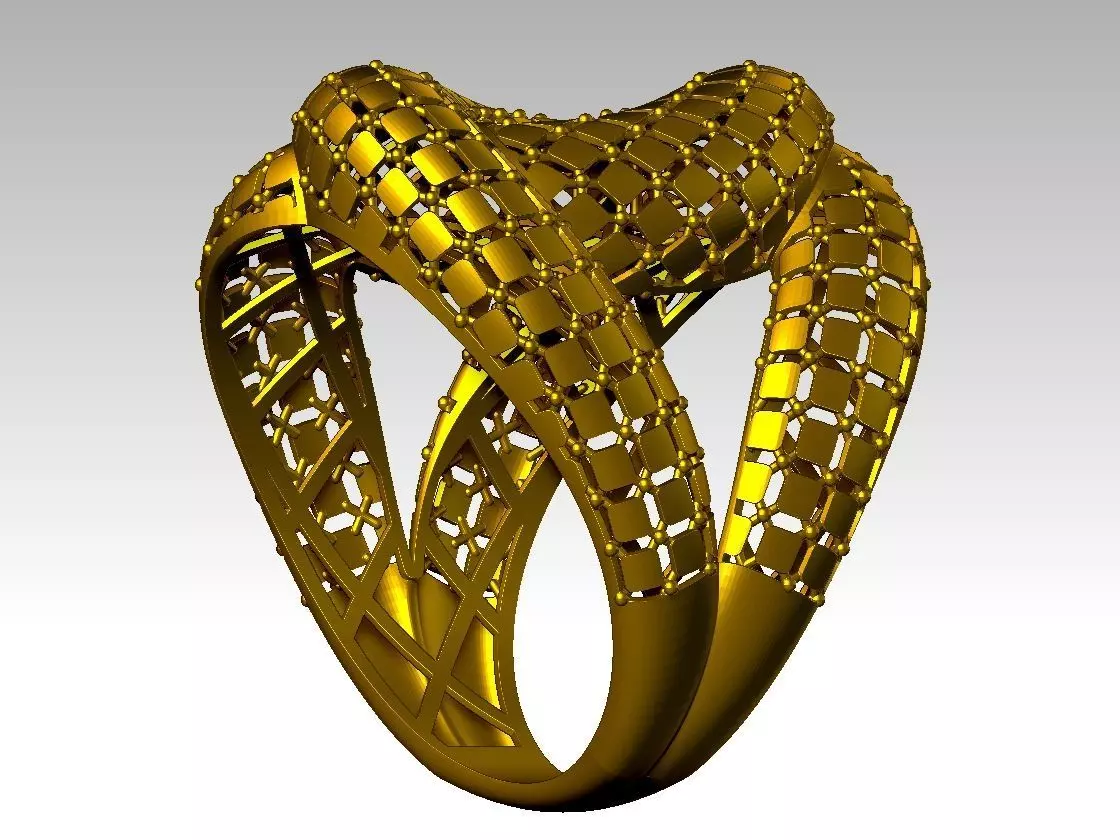 light weight ring STL file ready for print 3D print model 3D model 3D ...