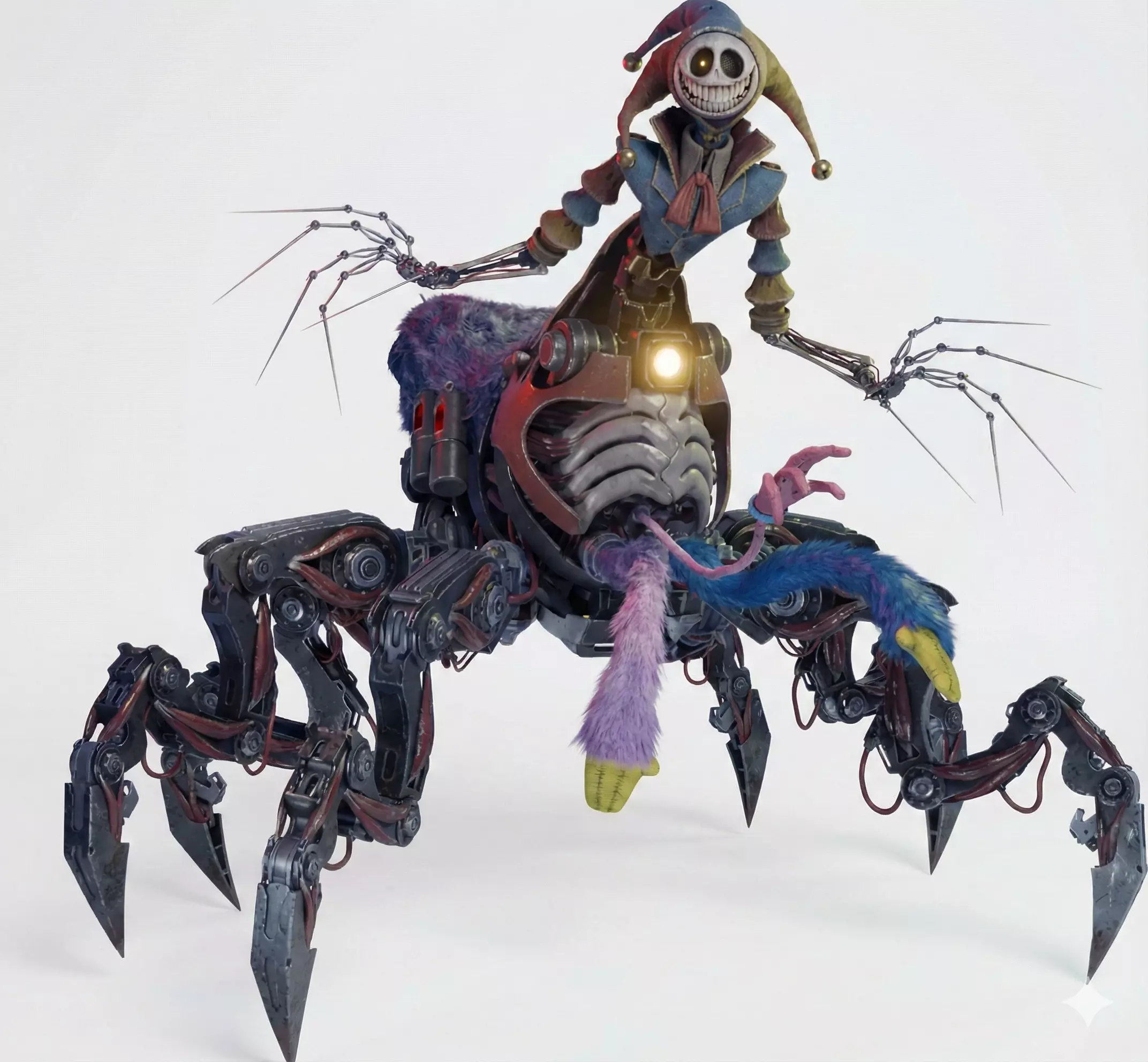 Prototype 1006 STL Poppy Playtime Horror Creature Statue 3D 3D model 3D ...