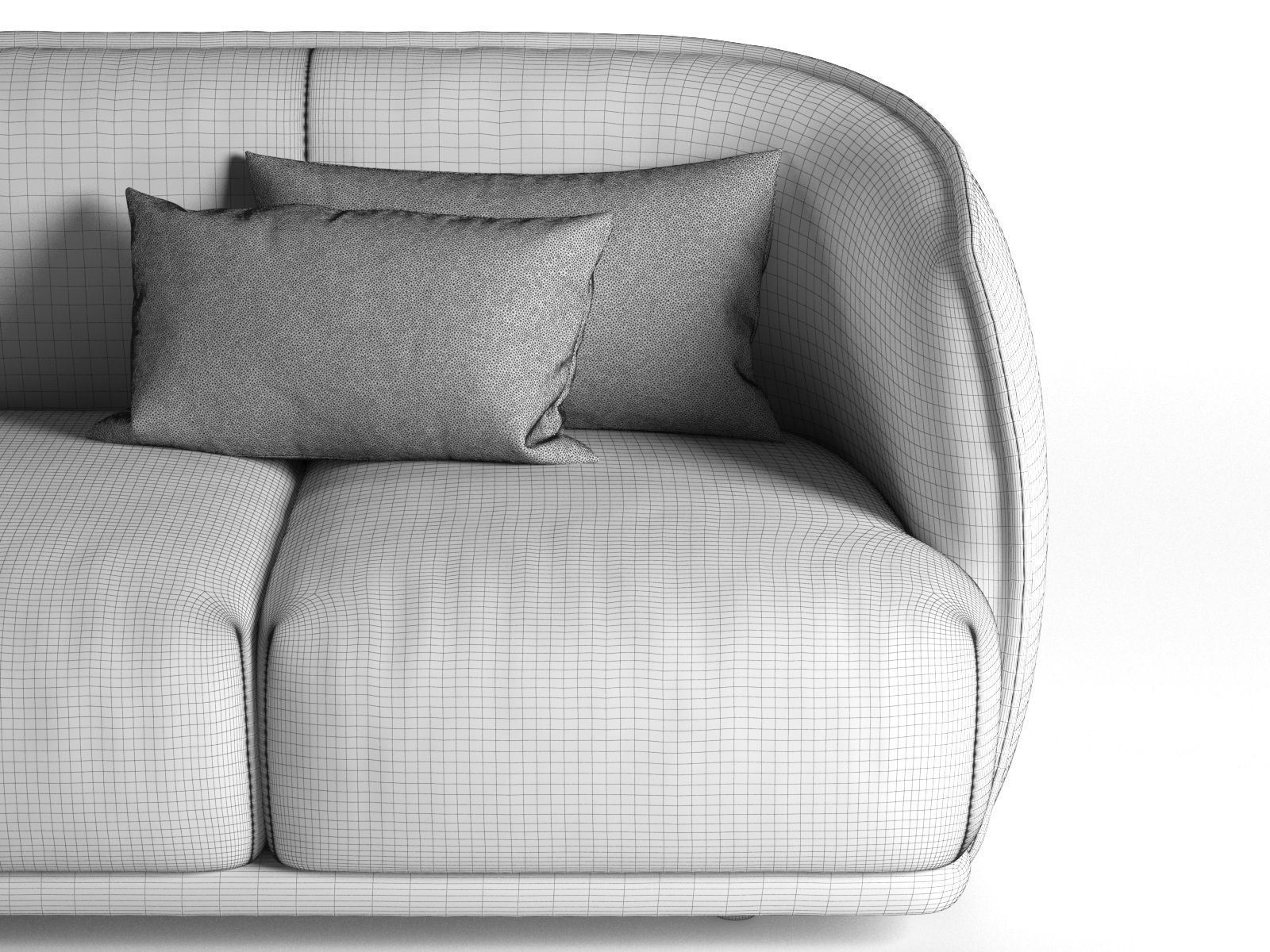 Redondo Armchair and Sofa 3D model | CGTrader
