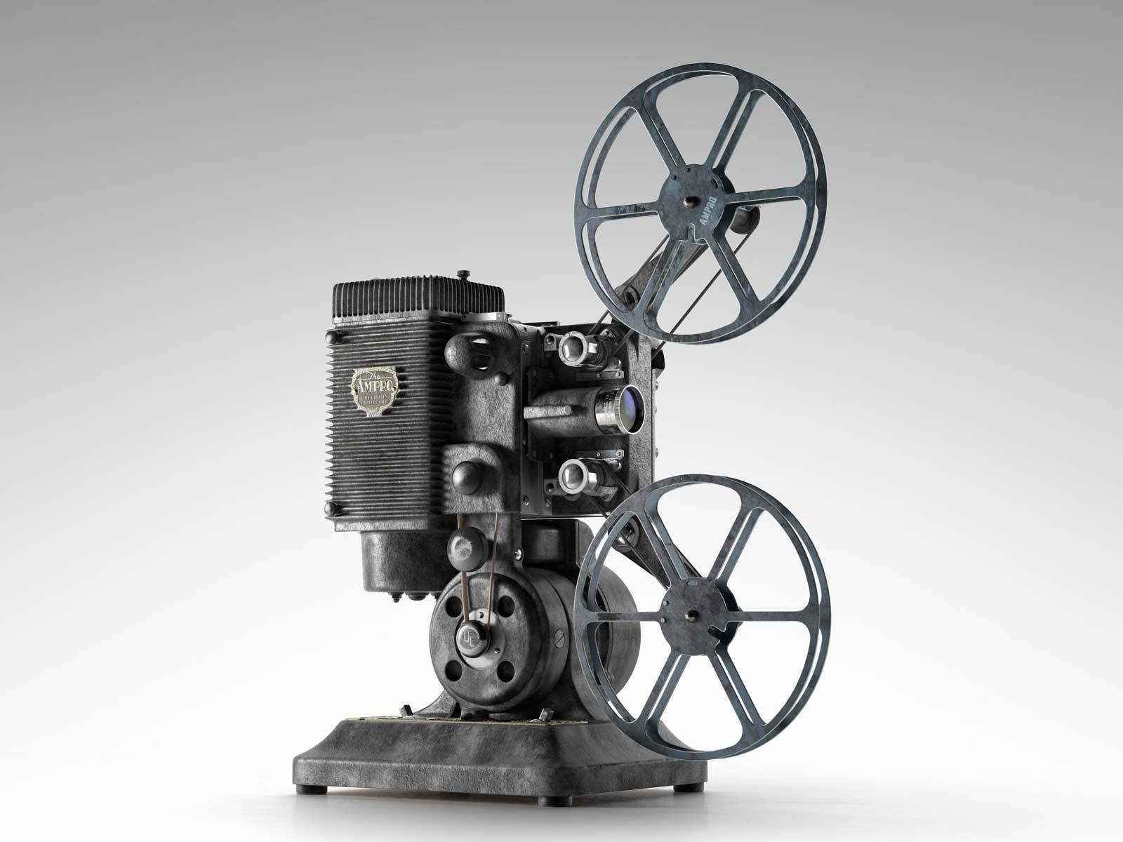 Ampro 16MM Projector 3D model | CGTrader