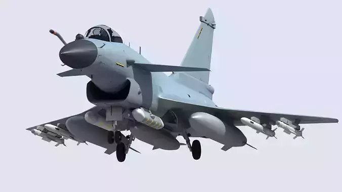 Chengdu J-10C Fighter 3D model | CGTrader