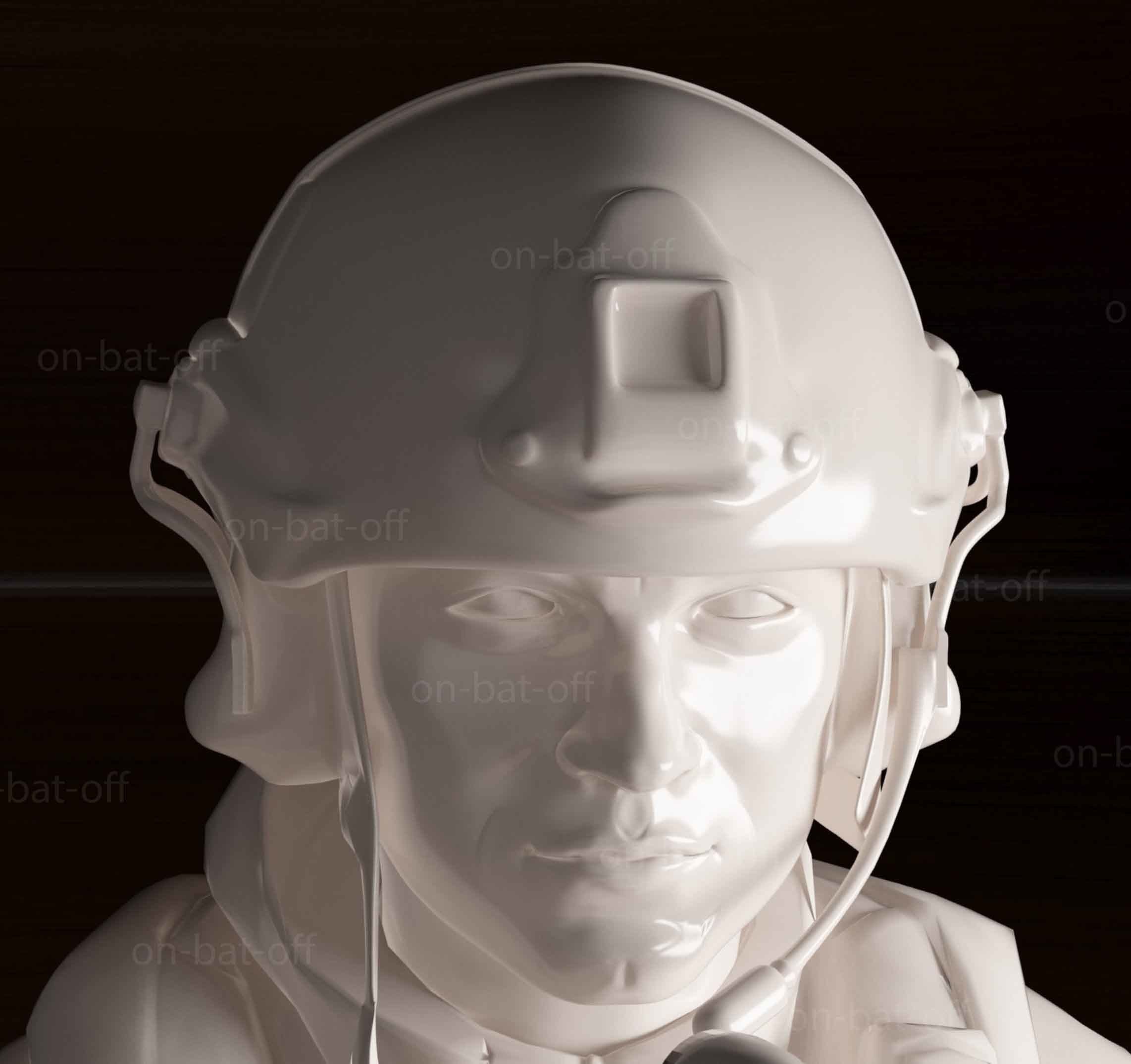 Paintball shooter 3D model 3D printable | CGTrader