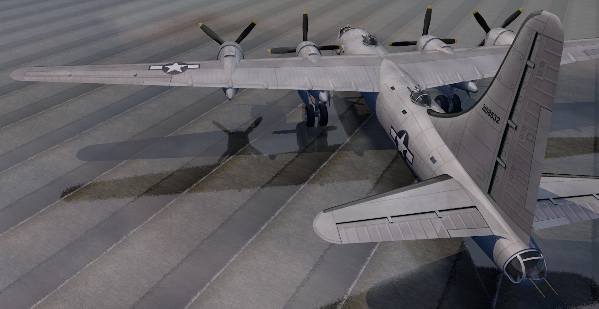 Consolidated B-32 Dominator 3D model | CGTrader