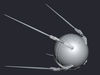 3D model Sputnik spacecraft with two legs VR / AR / low-poly | CGTrader