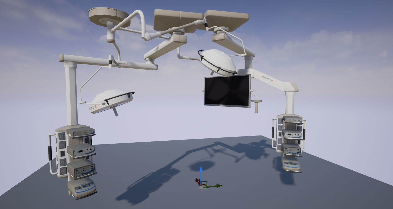 Hospital Operating Room Pack 3D model | CGTrader