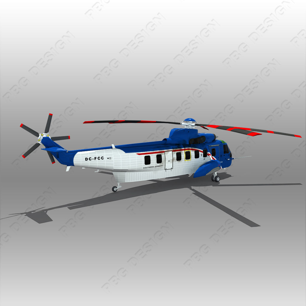 Sikorsky S-61 3D model | CGTrader