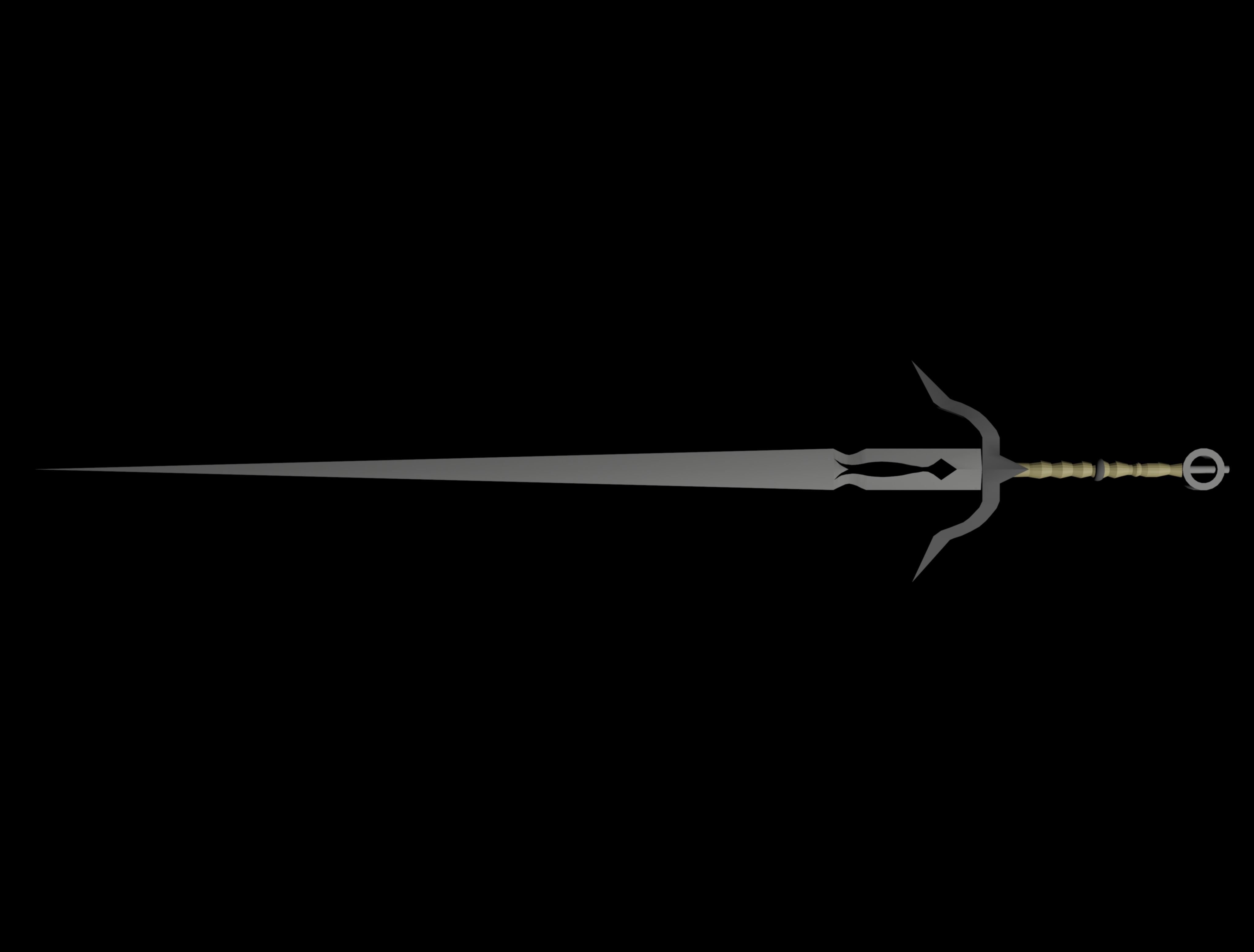 3D model Ciri Sword Witcher 3 VR / AR / low-poly | CGTrader