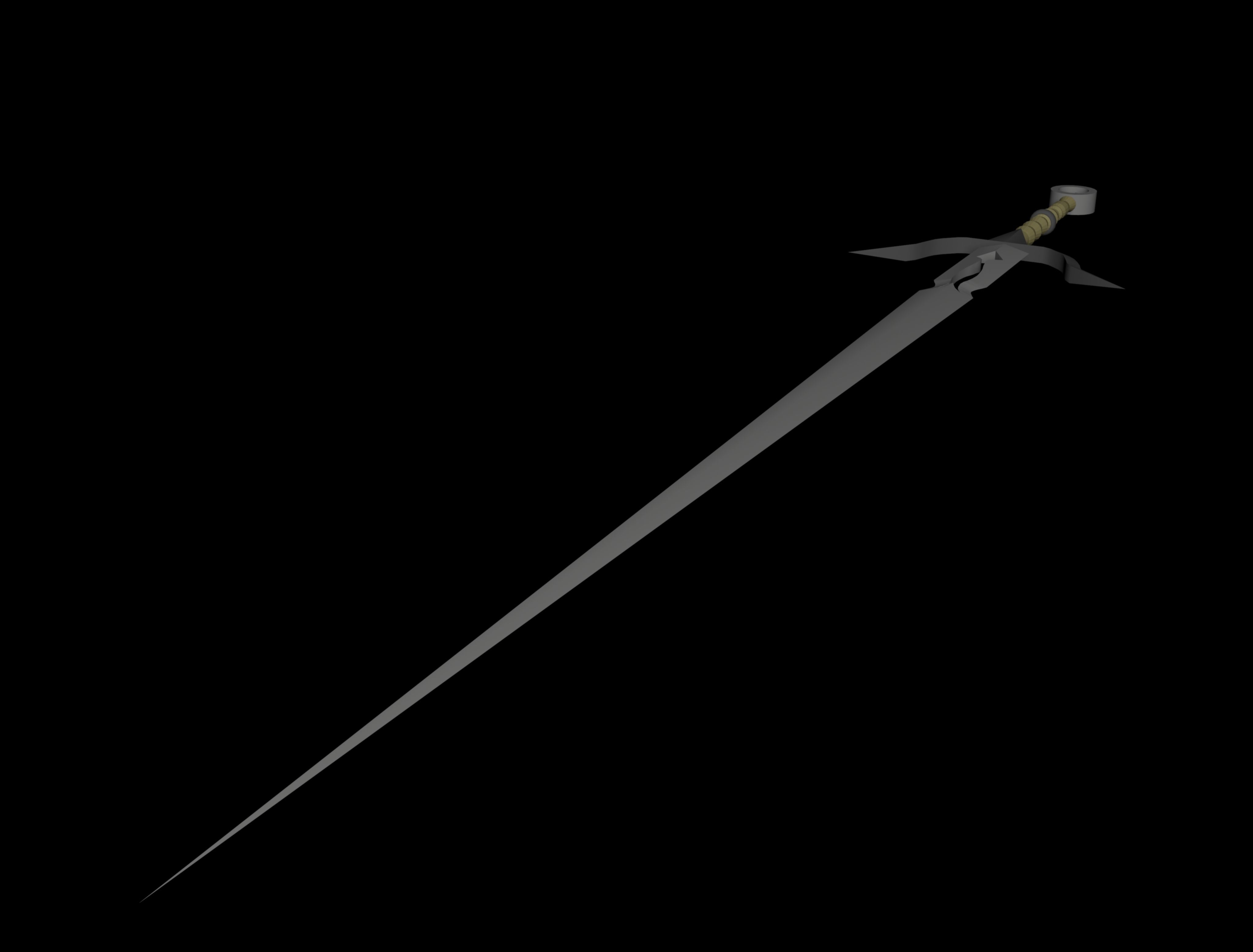 3D model Ciri Sword Witcher 3 VR / AR / low-poly | CGTrader