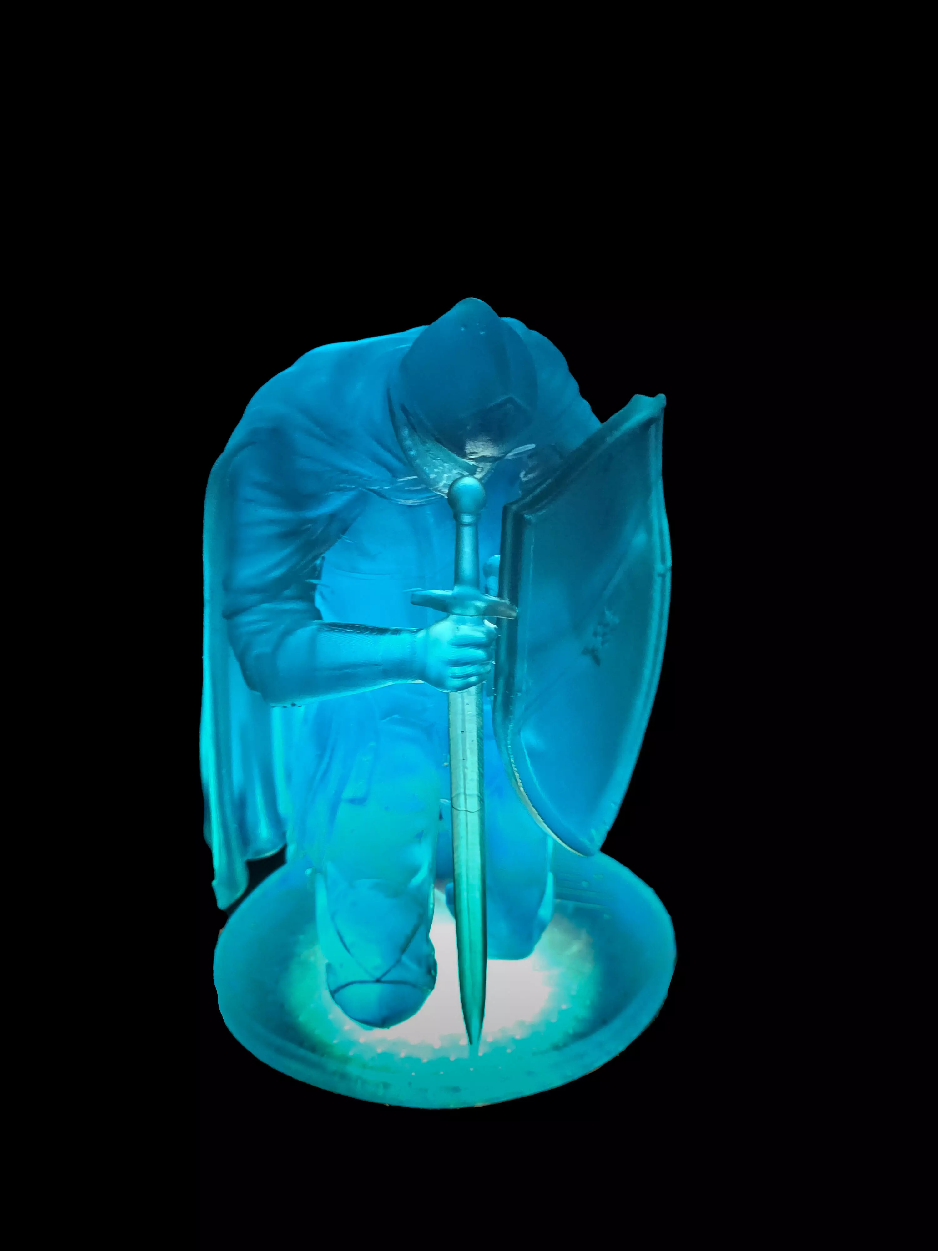 Medieval Knight Statue Decorative Armor Warrior 3D Printable STL 3D ...
