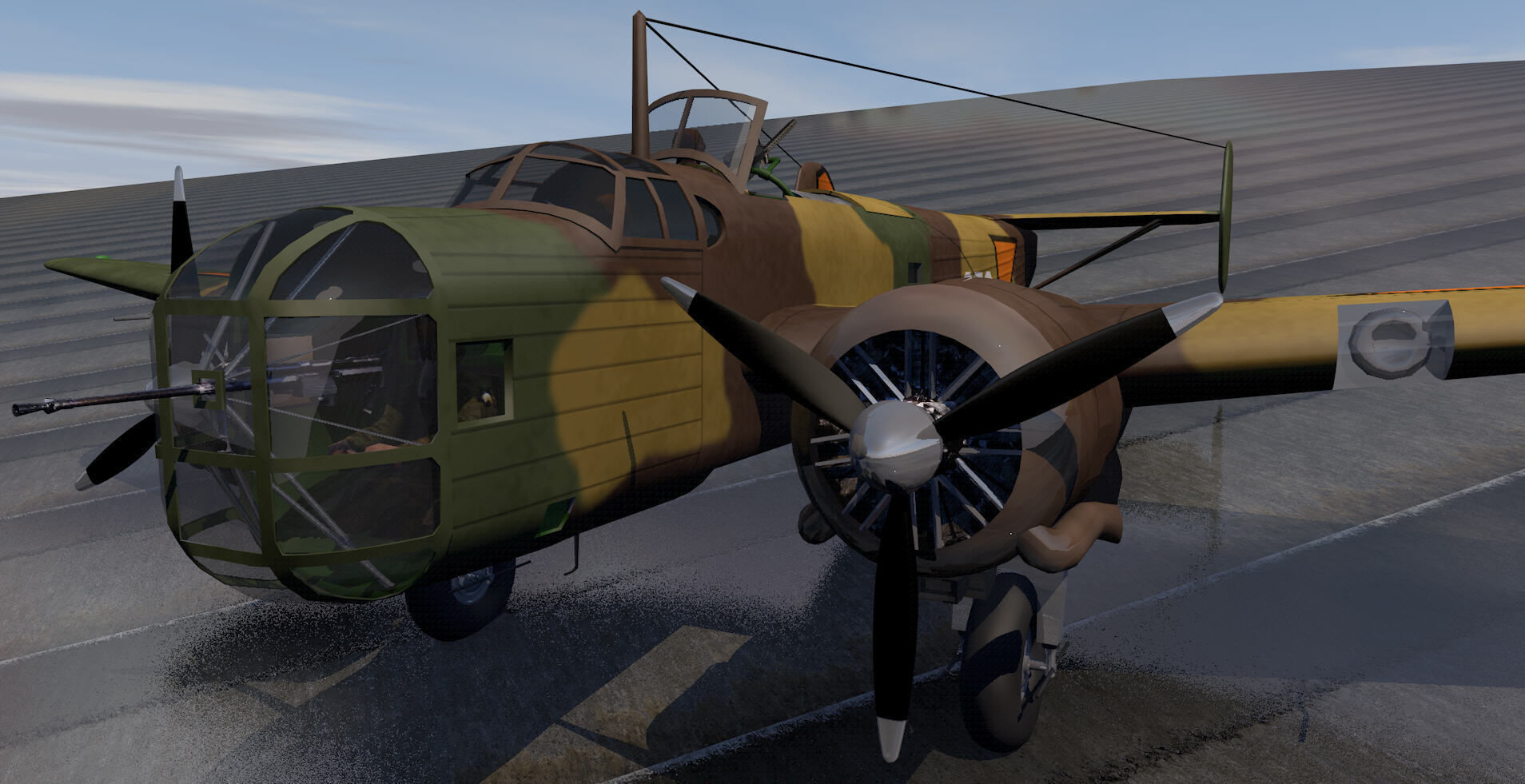 Fokker TV 3D model | CGTrader