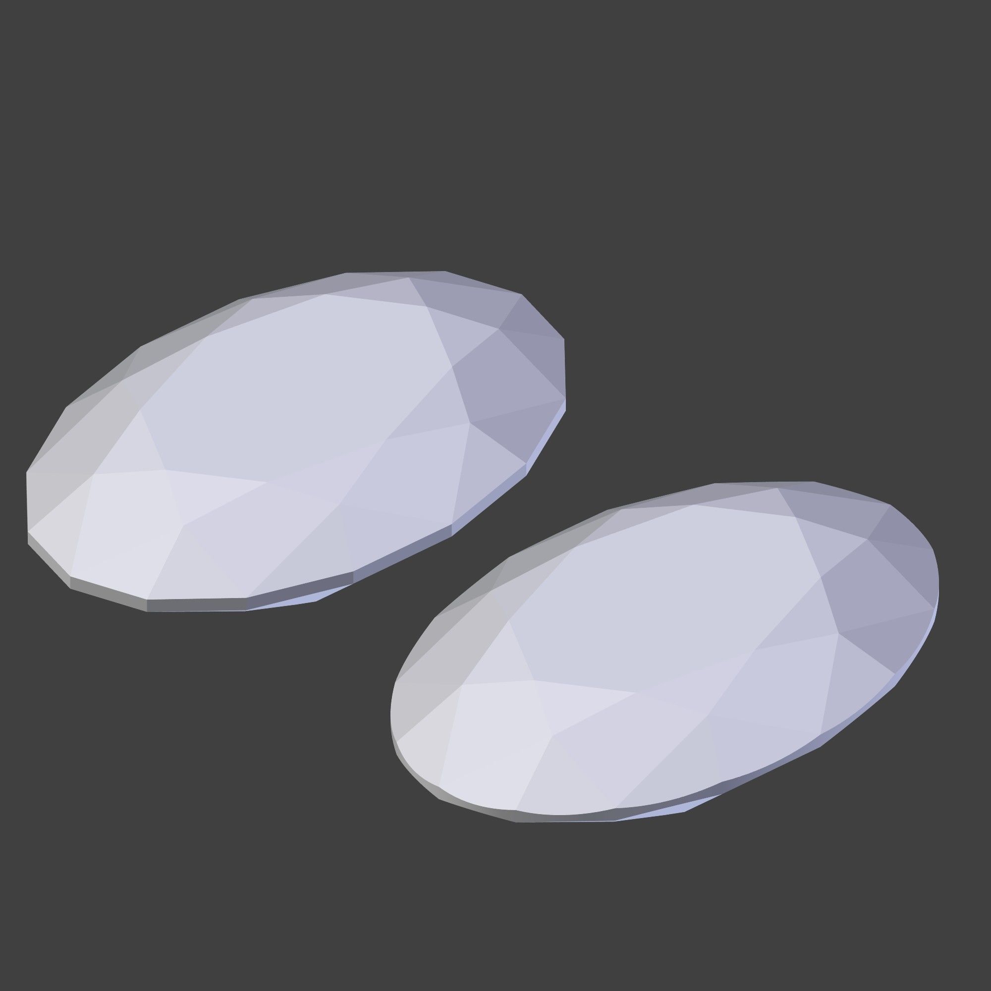 Diamond Oval Cut 3D model | CGTrader