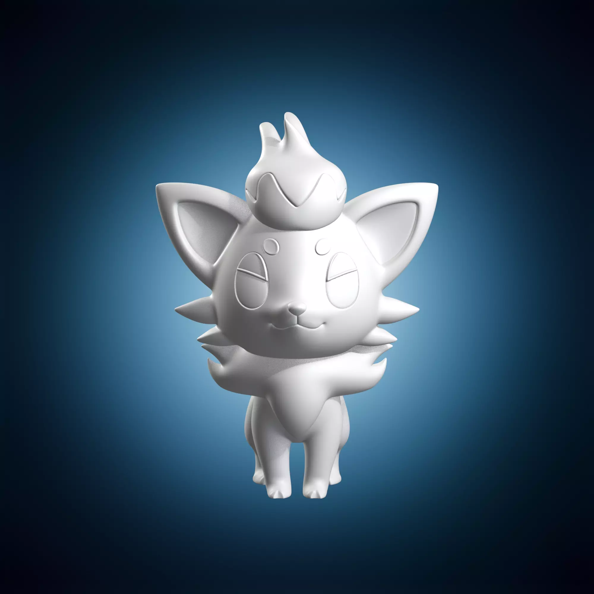 Zorua Pokemon 3D Character Model 3D model 3D printable | CGTrader