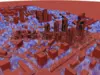 Futuristic Twin Tower Mixed Use Urban Complex 3D model | CGTrader