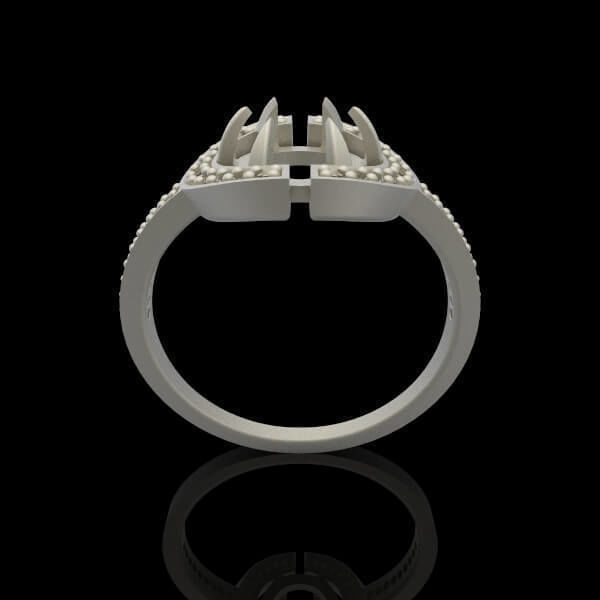 RING VIHAD PEARLS 3D model 3D printable | CGTrader