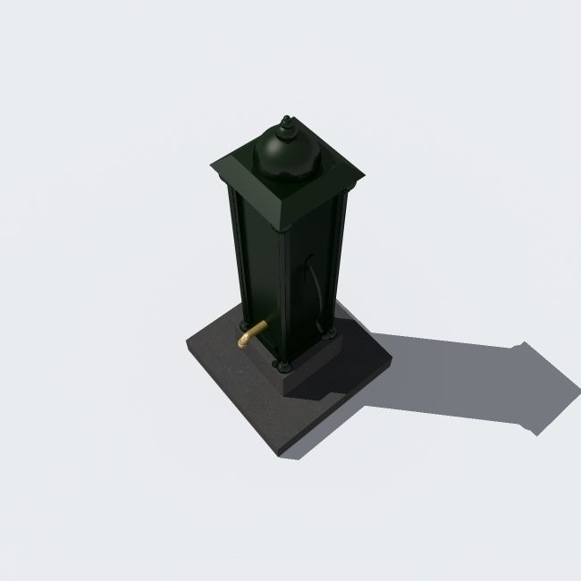 street furniture 3D model | CGTrader