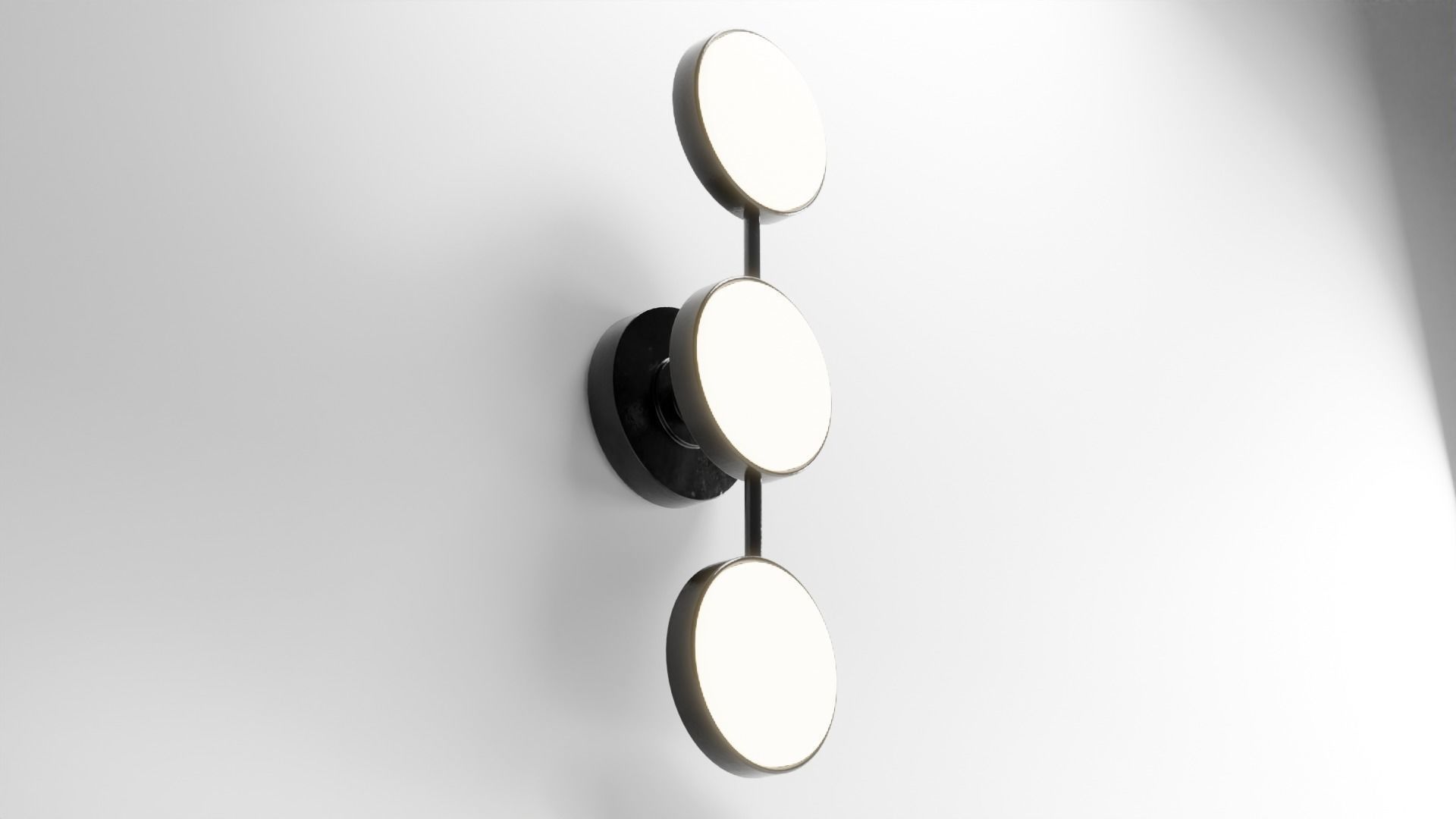 IKEA kabomba wall led lamp 3D model | CGTrader