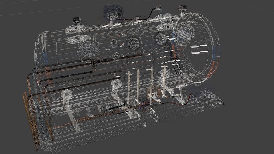 3D model Hyperbaric Chamber VR / AR / low-poly | CGTrader