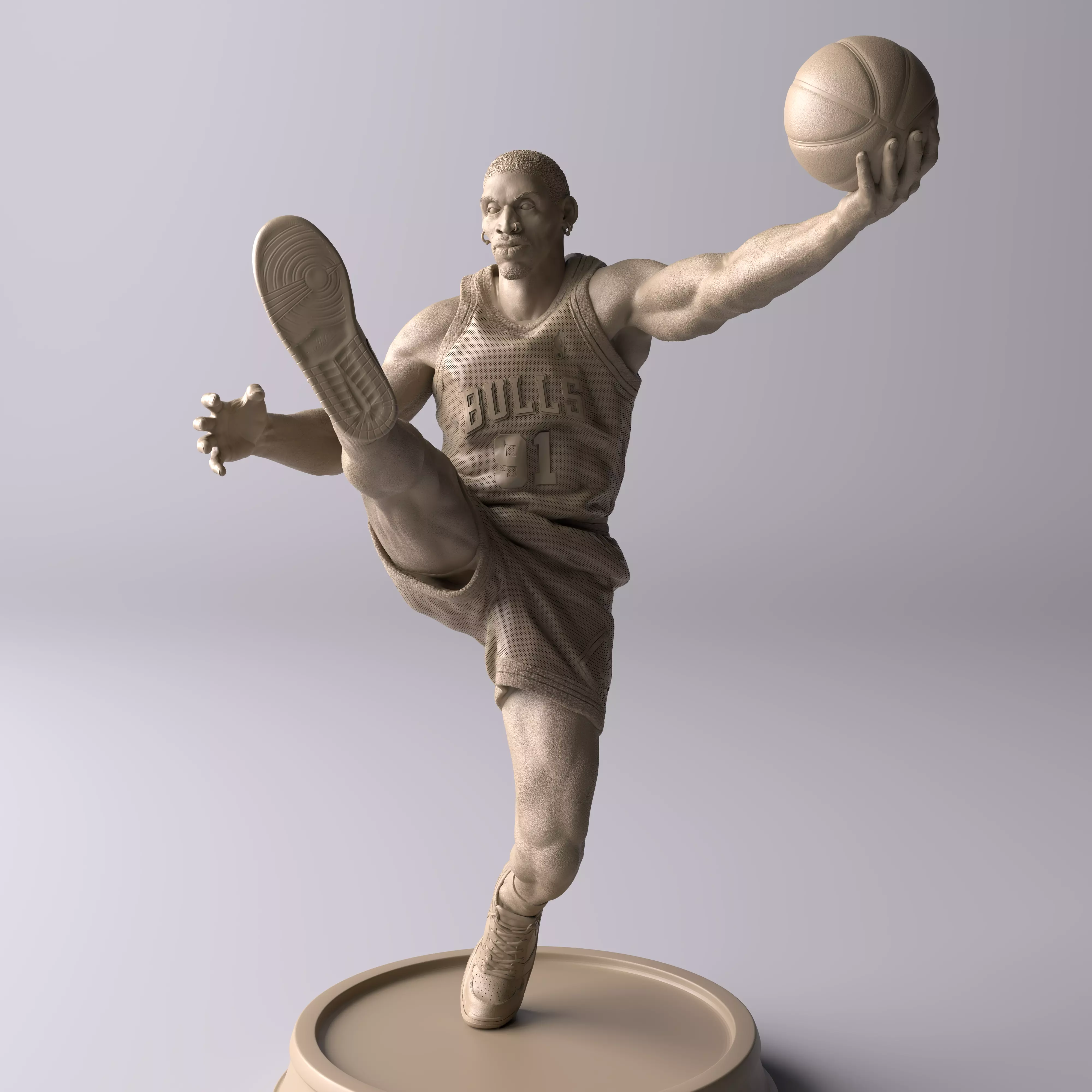 Dennis Rodman Premium Statue Collectible Figure 3D model | CGTrader