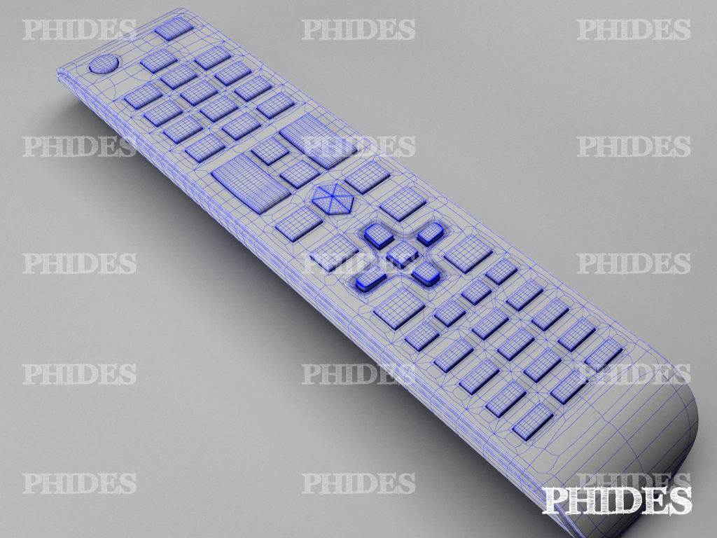 Remote control 3D model | CGTrader