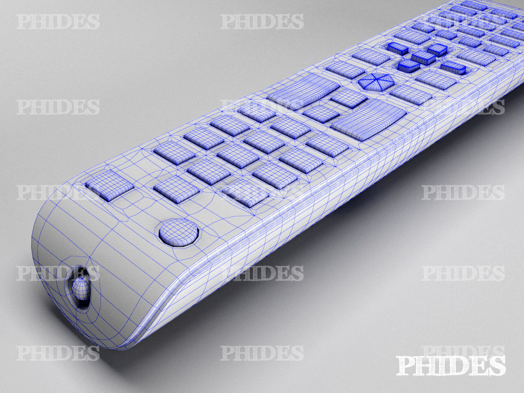 Remote control 3D model | CGTrader