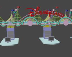 Disneyland 3D Models | CGTrader