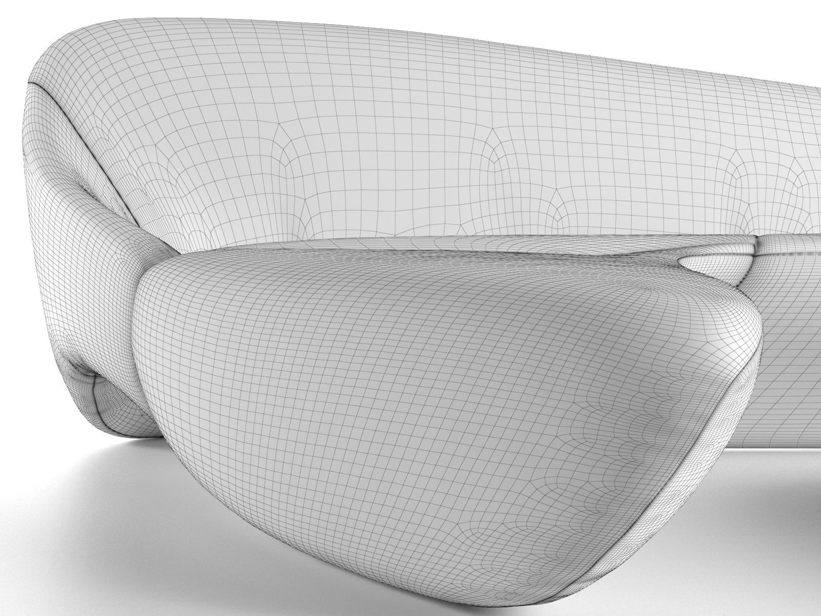 Moon Sofa 3D model | CGTrader