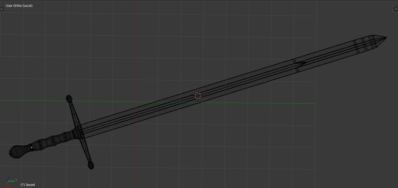 3D model Medieval Longsword VR / AR / low-poly | CGTrader