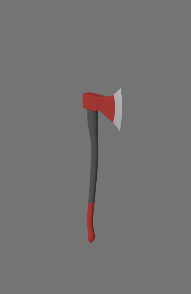 Axe Blender free VR / AR / low-poly 3D model | CGTrader