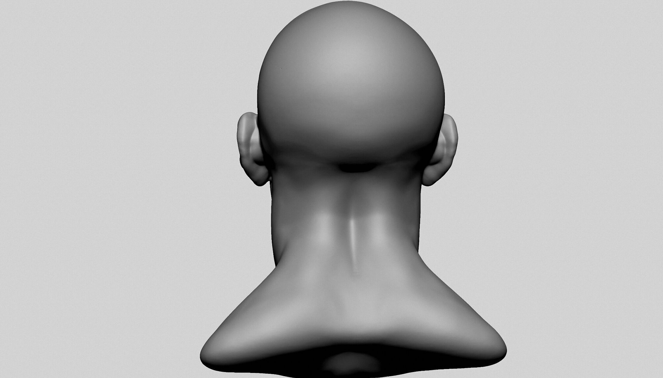 Male Head Base Anatomy 3D model | CGTrader