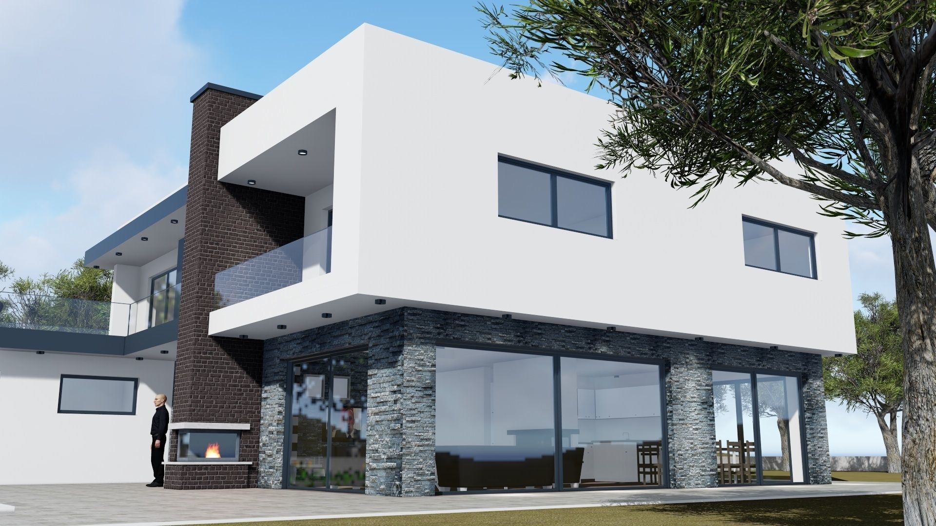 LUXURY MODERN HOUSE 3D model | CGTrader