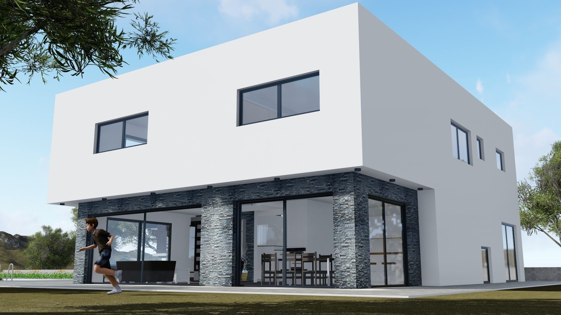 LUXURY MODERN HOUSE 3D model | CGTrader
