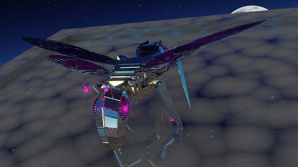 3D model Robo Bug Alpha VR / AR / low-poly | CGTrader