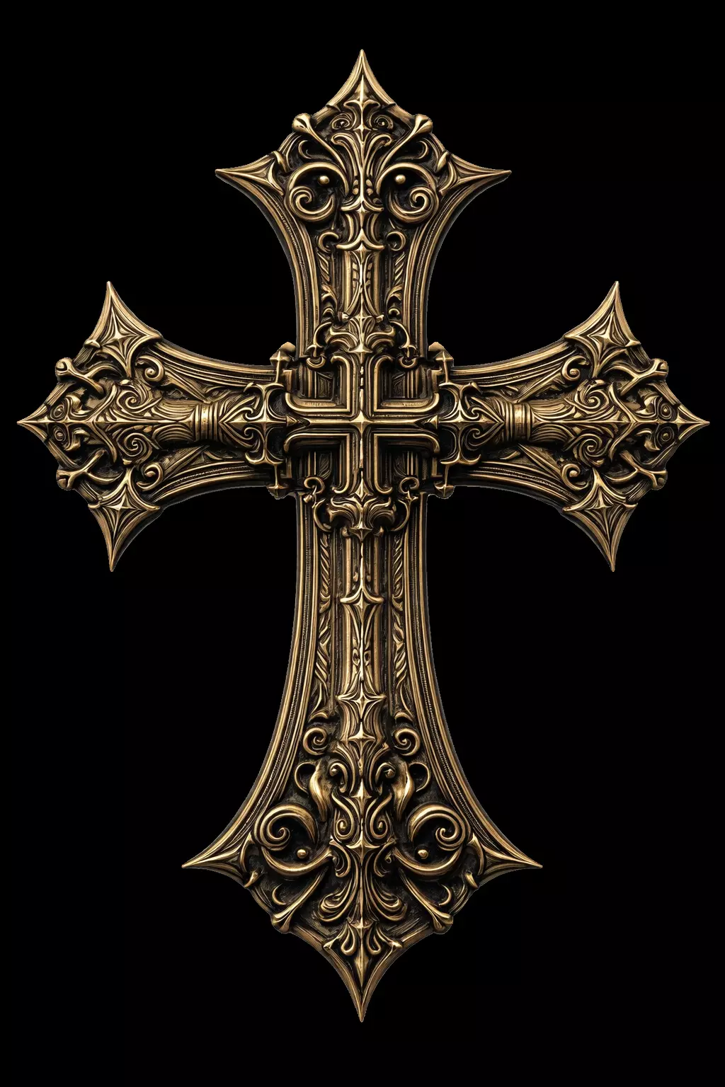 Pendant Jesus Cross Pendant Jesus pendant Cross pendant 3D model 3D ...