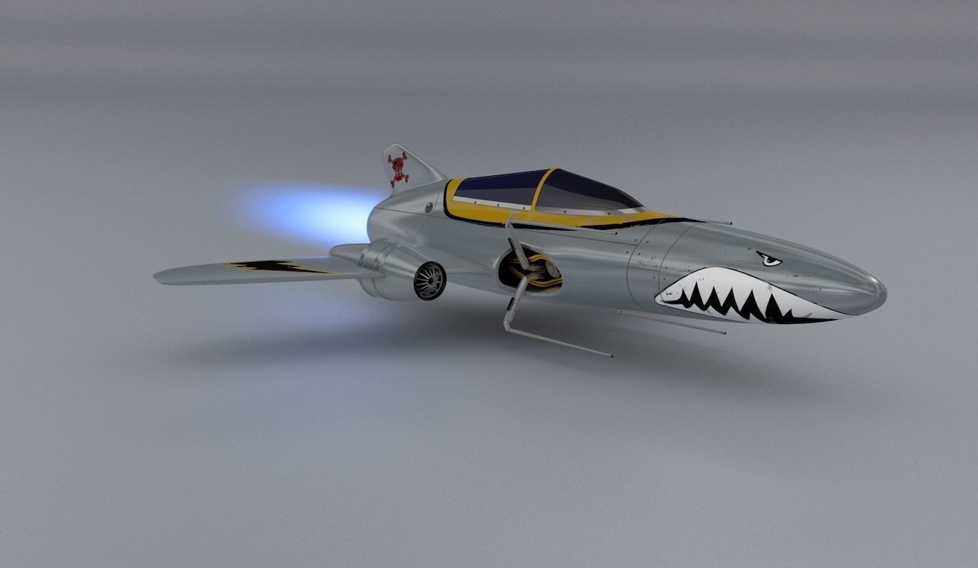 Shark Rider 3D model | CGTrader