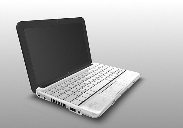 Hp Mini Notebook 3D model rigged | CGTrader