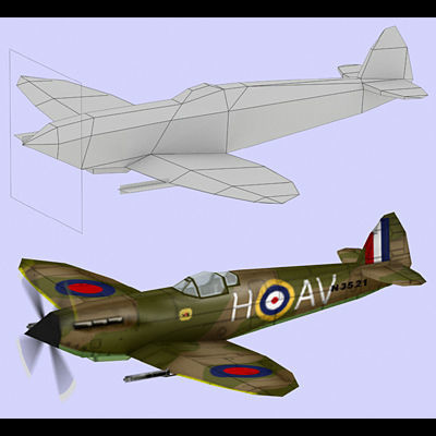 3D model Classic World War II planes VR / AR / low-poly | CGTrader