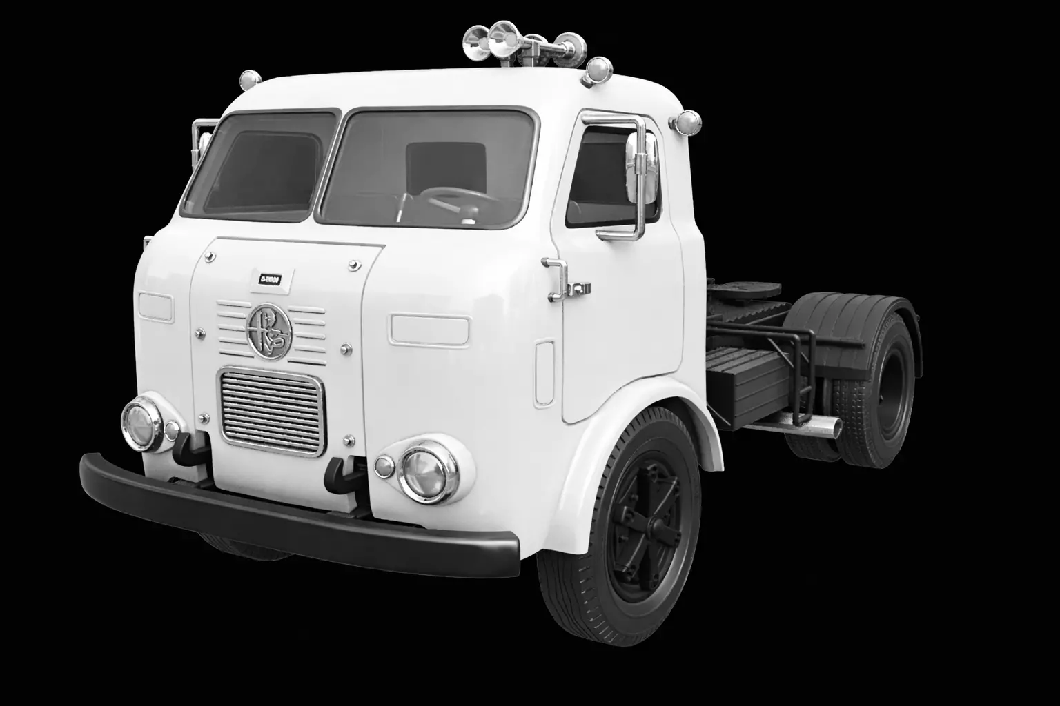 Classic Brazilian truck 3D model 3D printable | CGTrader