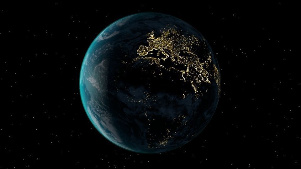 Realistic Earth 3D model animated | CGTrader