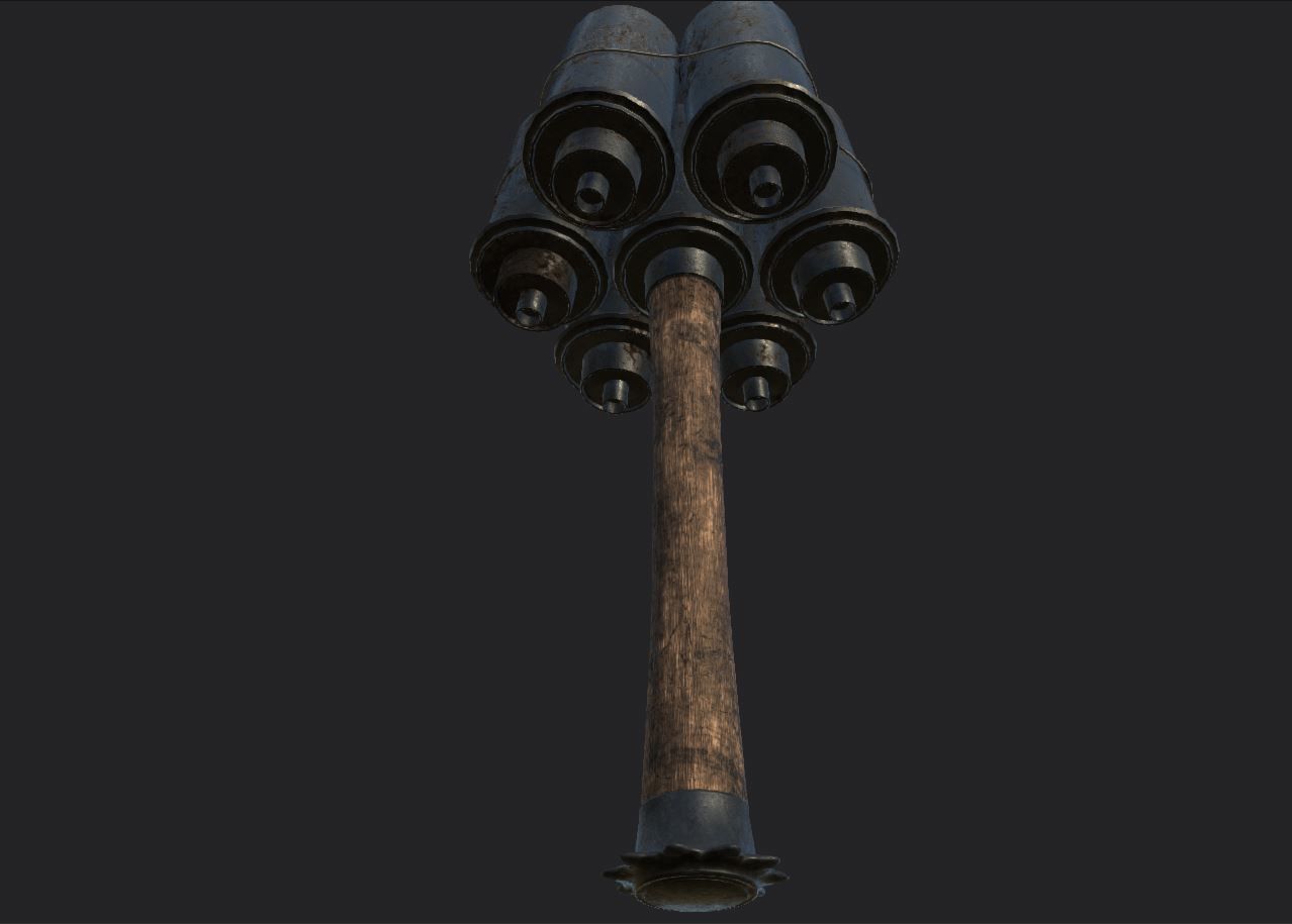 Anti Tank German Grenade WW1 3D model | CGTrader