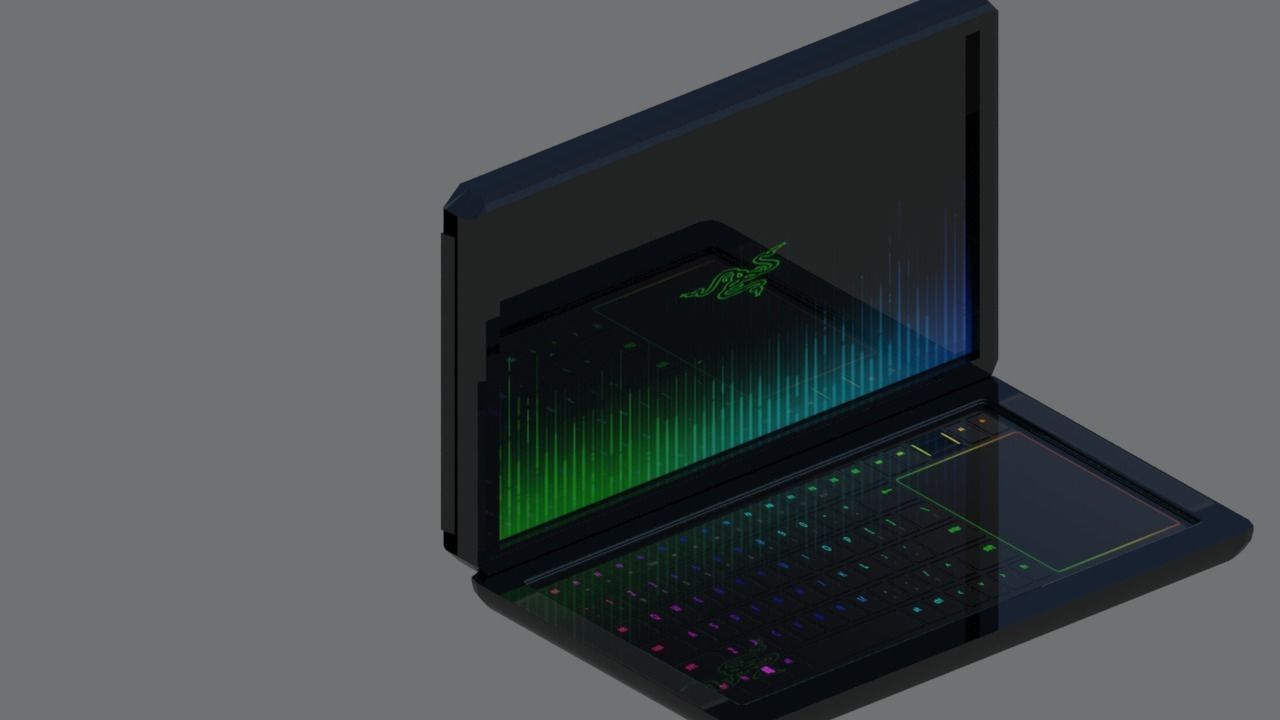 3D model razor project valerie laptop VR / AR / low-poly animated ...