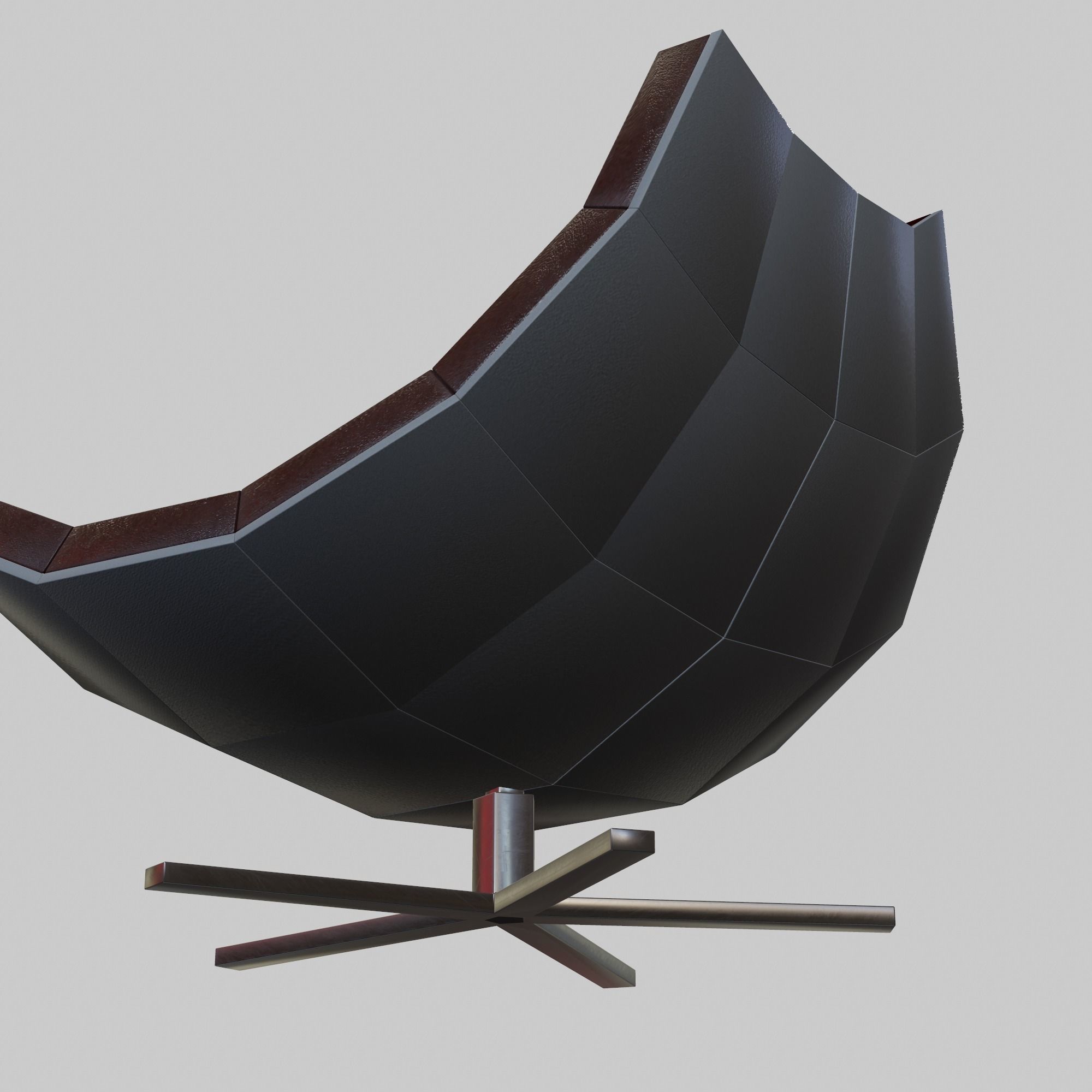 Vintage Futuristic Chair 3D model | CGTrader